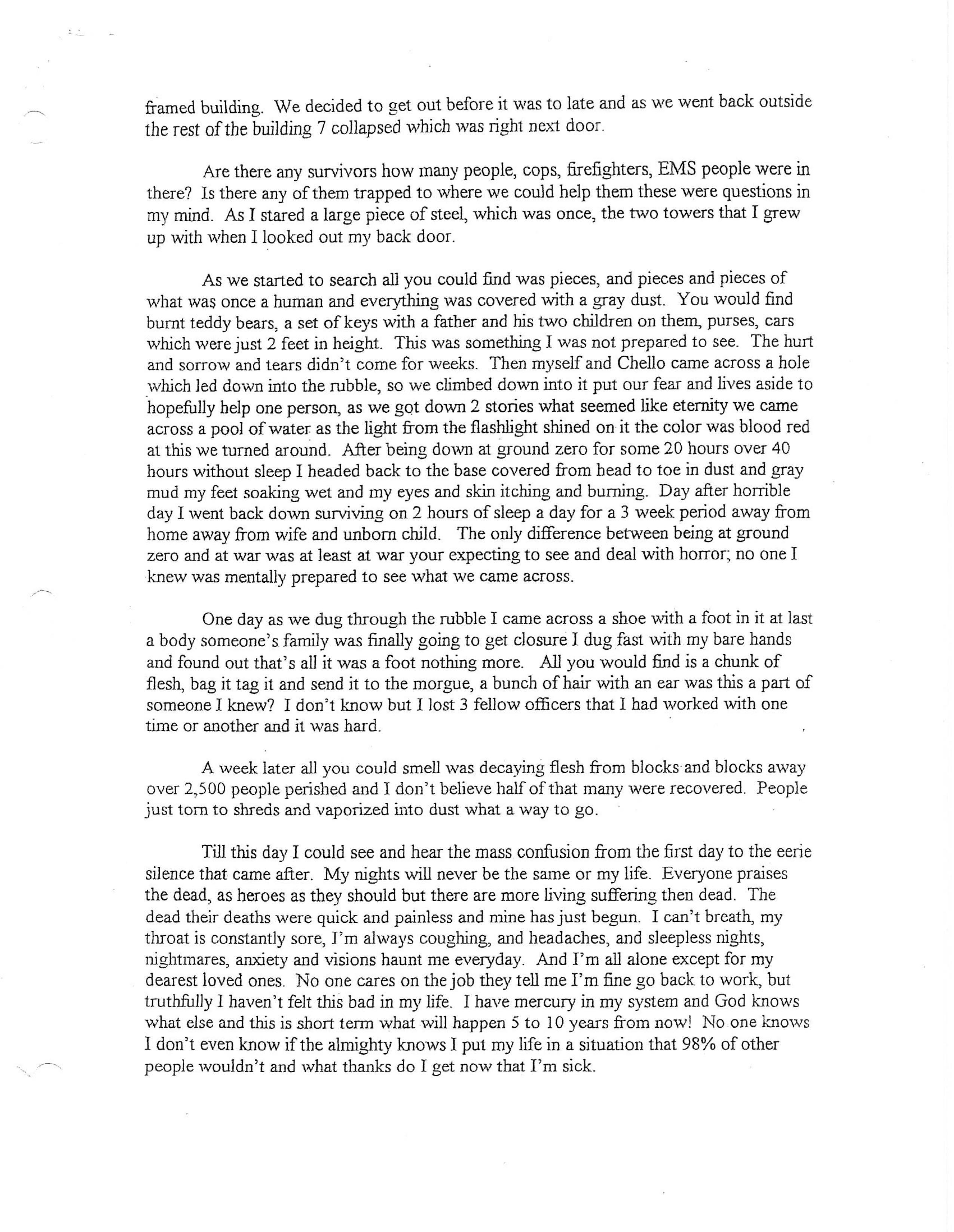 9/11 Memorial Timeline